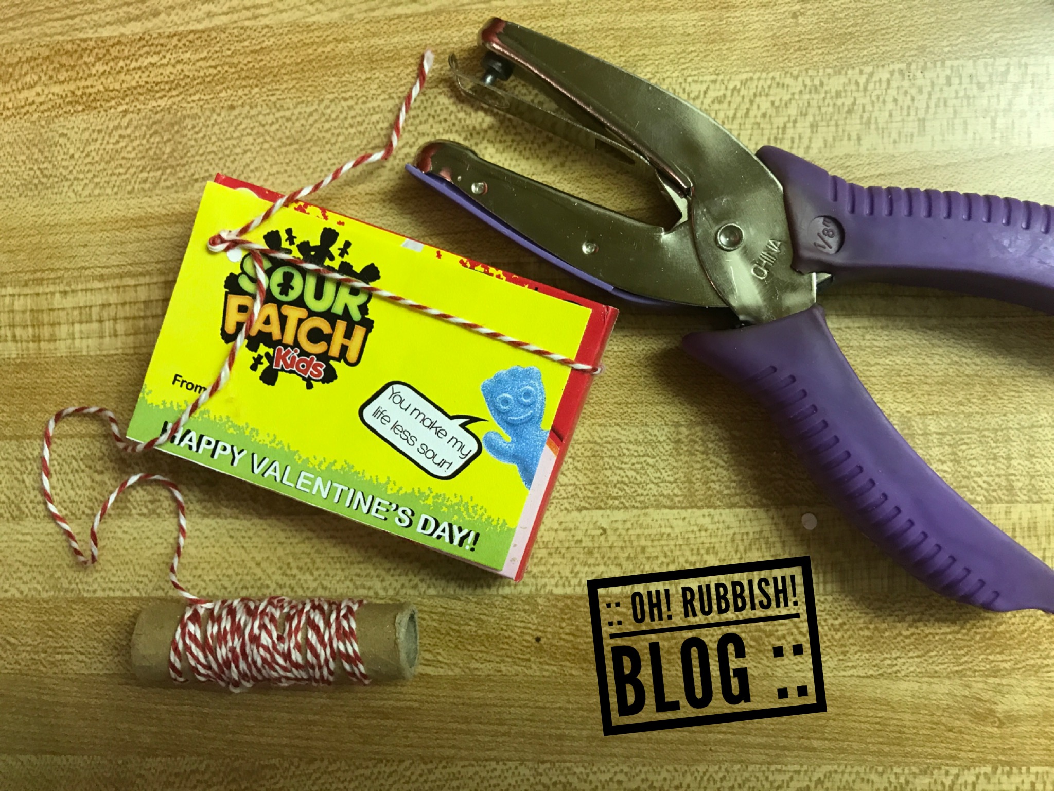 :: You Make My Life Less Sour :: Sour Patch Kids Valentine’s Treat Idea