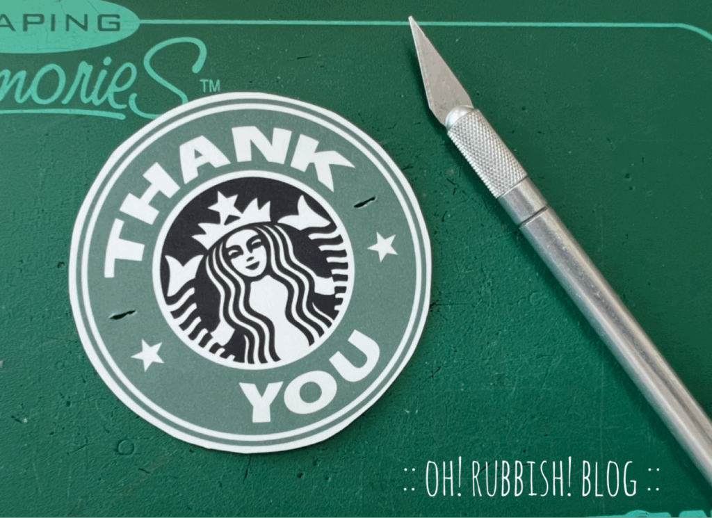 :: Starbucks Thank you Gift Card Printable :: Starbucks Party Theme ...